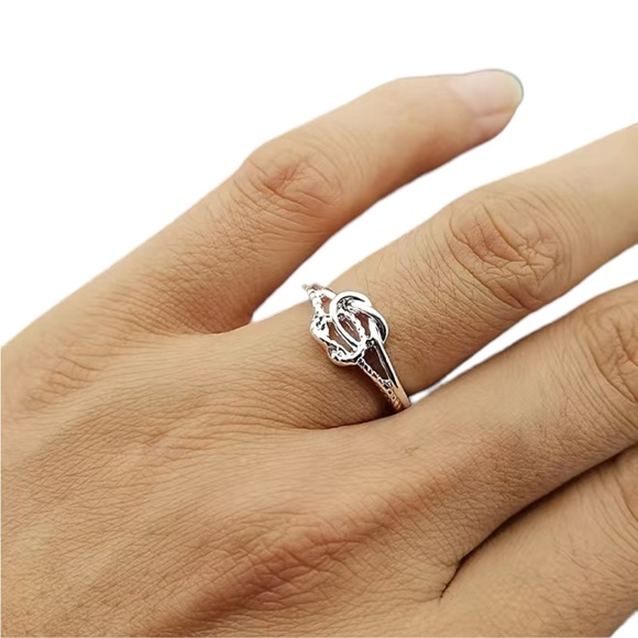Jewelry | Retro Silver Twisted Knot Ring | Poshmark